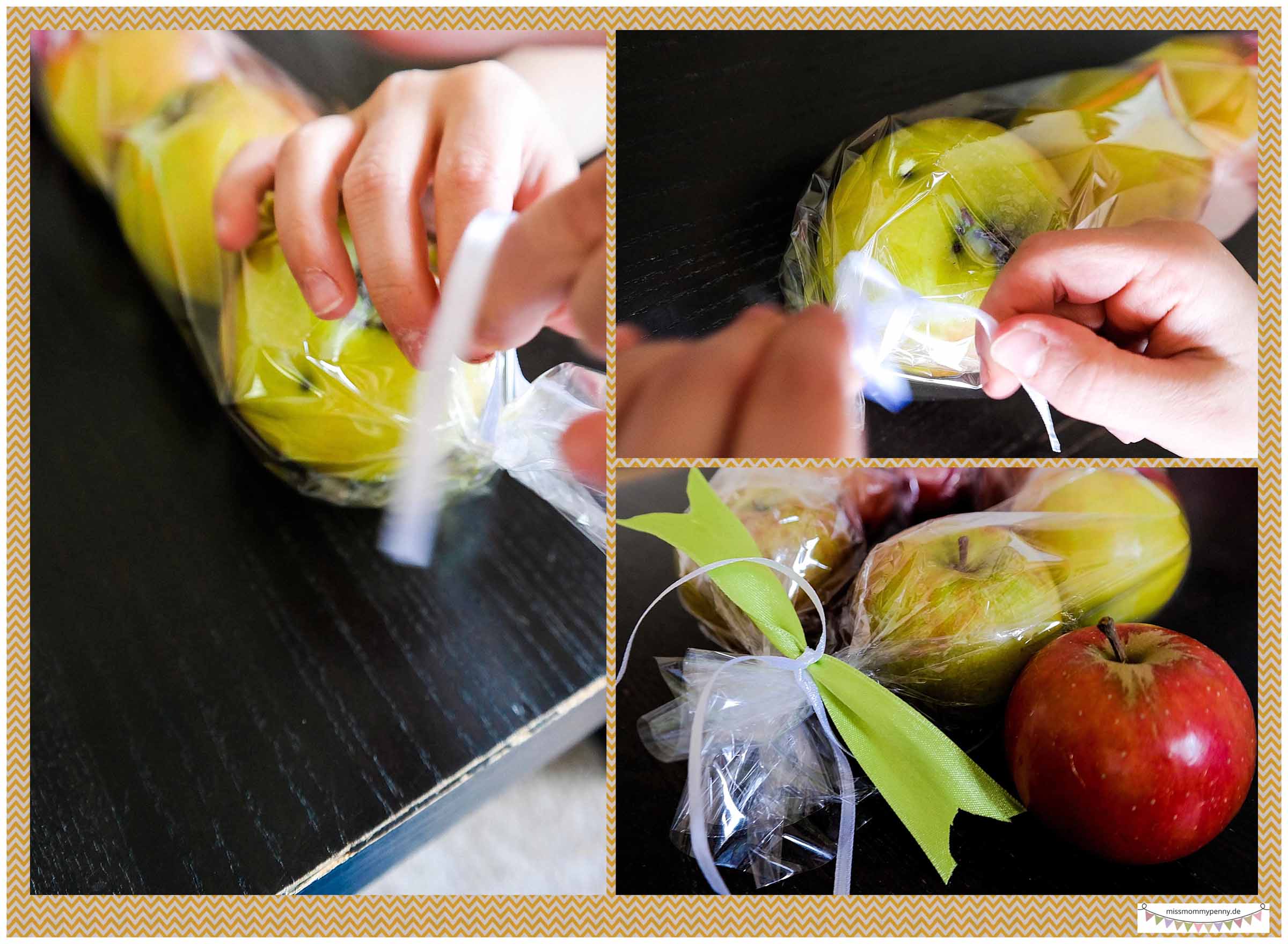 Äpfel schön verpacken - missmommypenny